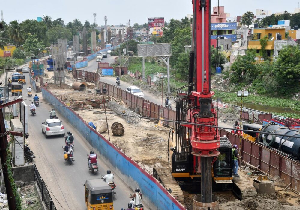 Chennai Metro Projects – Evergreen Enterprises