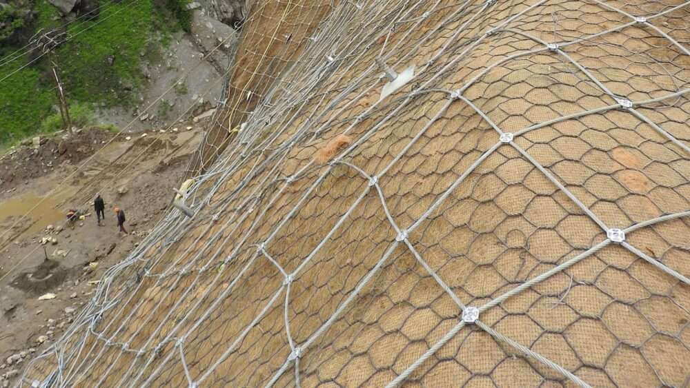 Performance Evaluation of High-Tensile Wire Mesh on Steep Rock Slopes ...